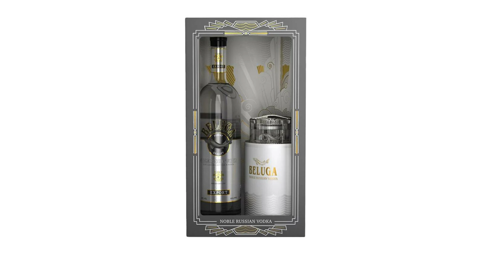 BELUGA VODKA 1L PDD.+KAVIÁRTARTÓ - Megadrink.hu