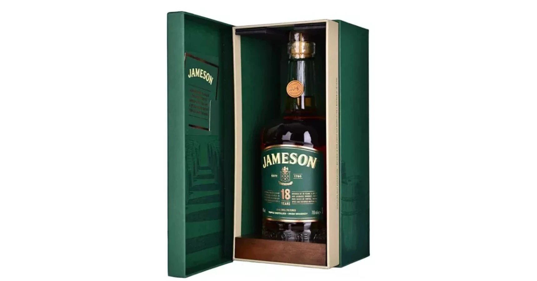 JAMESON 18 YEARS WHISKY 0,7L DD. - Megadrink.hu