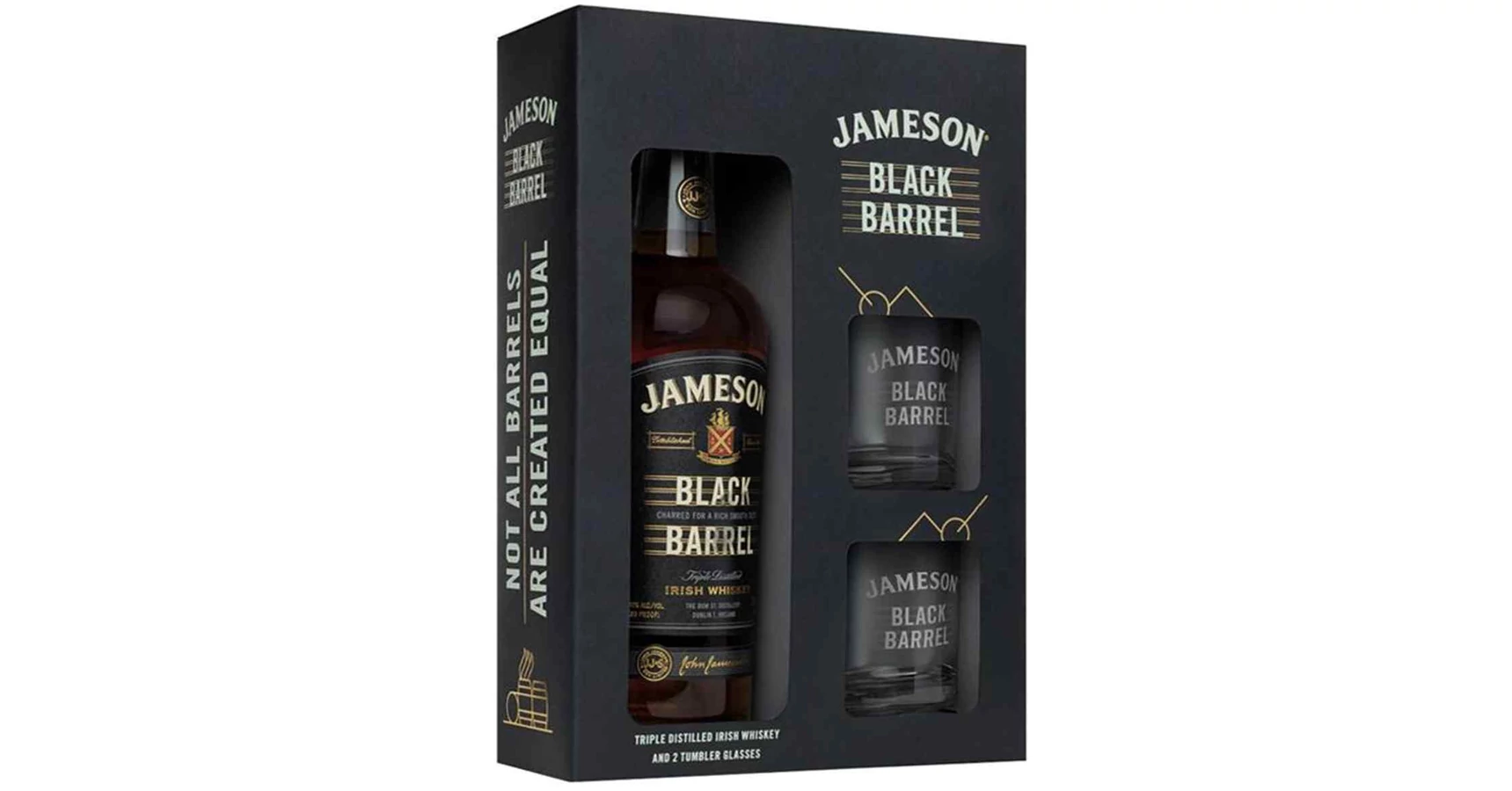 JAMESON BLACK BARREL 0,7L+ POHÁR - Megadrink.hu