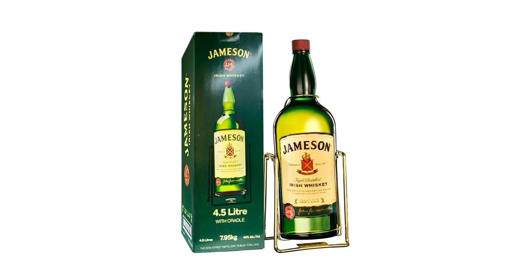 JAMESON WHISKY 4,5L + ÁLLVÁNY - Megadrink.hu